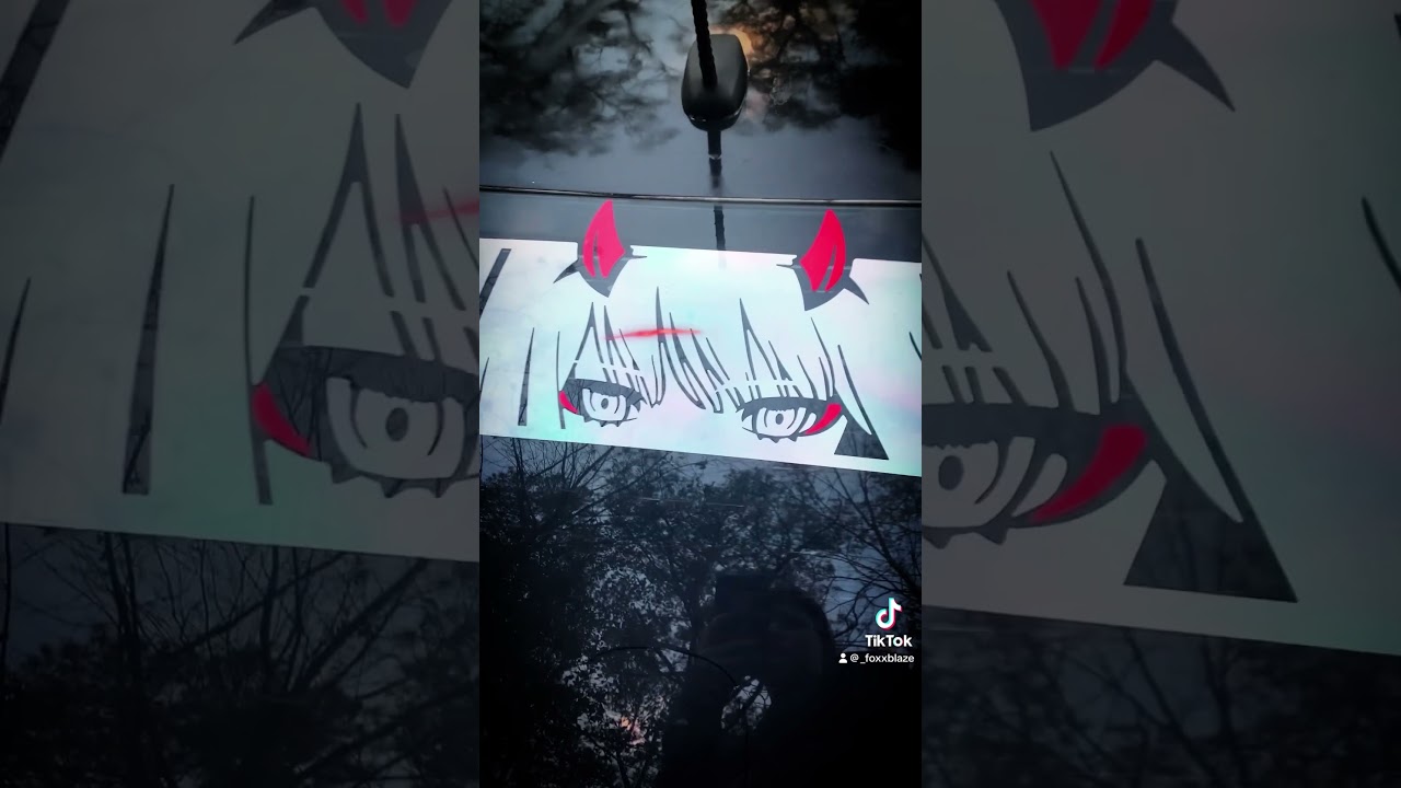 Zero two decal sticker