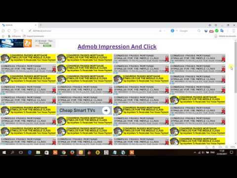 DEMO ADMOB BROWSER P-STORE.NET