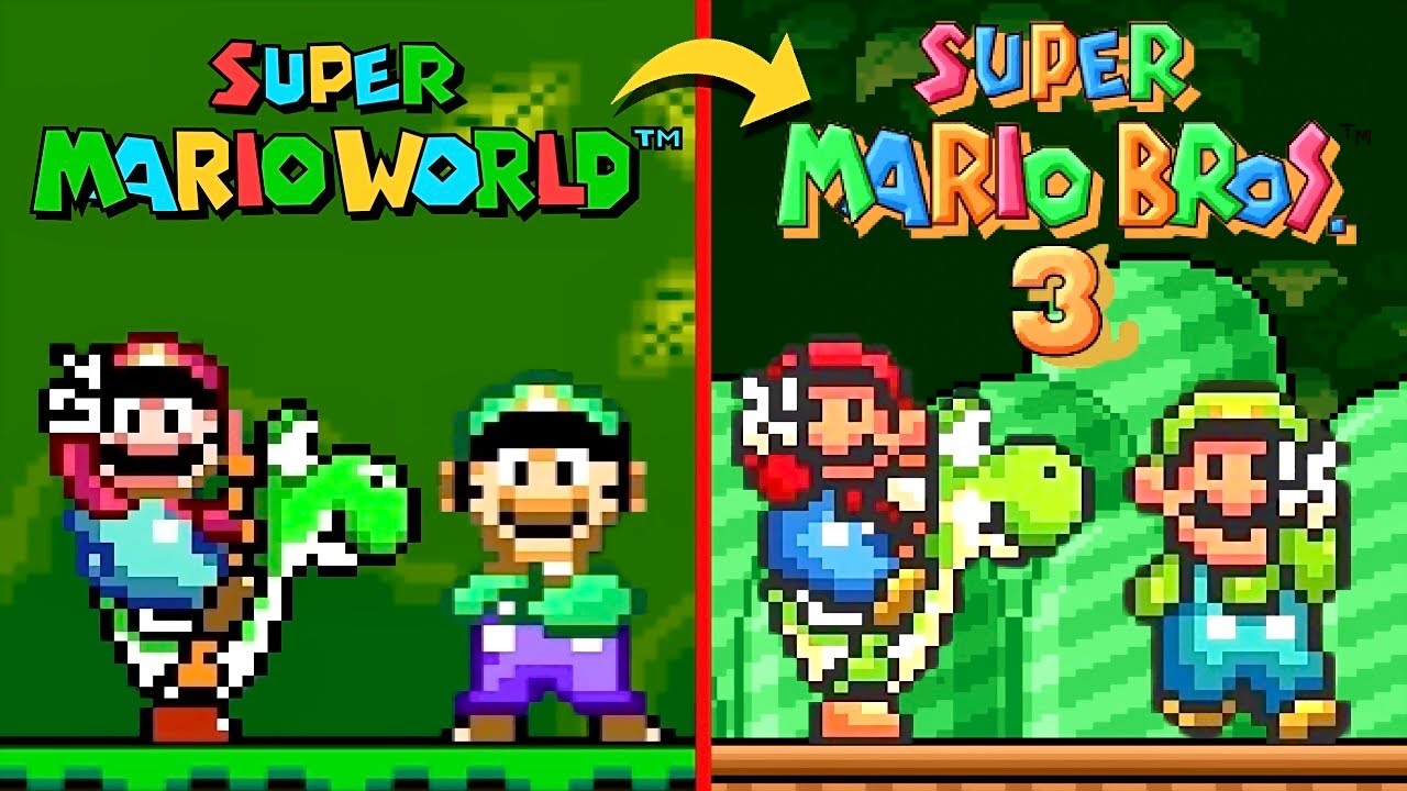 What if Super Mario World had SMB3 All-Stars GFX & Sprites!