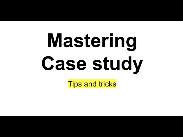 Mastering Case Studies: Essential Tips for Effective Analysis | Galaxy.ai | Galaxy.ai