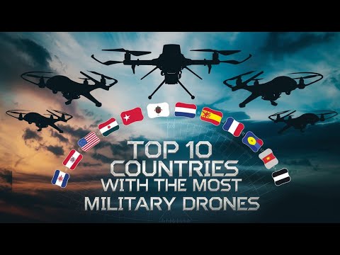 Top 10 Countries with the Most Military Drones #top10 #MilitaryDrones#DroneTechnology#GlobalSecurity