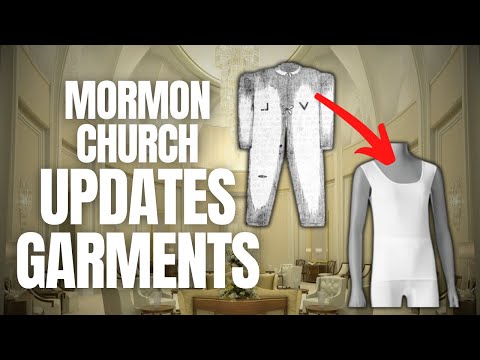 The Mormon Church Updates Their Temple Garments