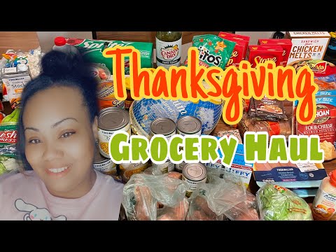 THANKSGIVING GROCERY HAUL 2022 | FOOD LION