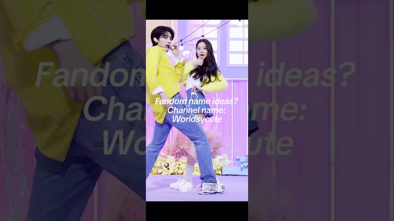Fandom name ideas? #shorts #kpop #fandom #viral