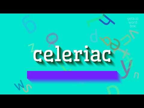 CELERIAC - HOW TO SAY CELERIAC?