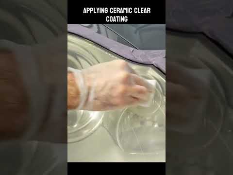 Cerakote application to revive your headlights