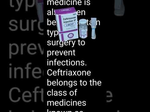 drug information episode 1 ceftriaxone injection uses #health #medicine #uses