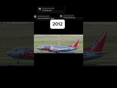 Jet2 over the years #planelover #avgeeks #overtheyears #jet2