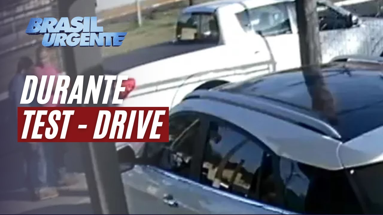 Ladrão finge ser cliente e rouba veículo durante test - drive