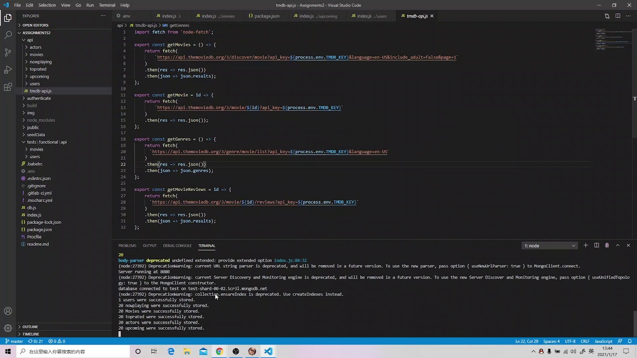 Assignment 2(Web React Integration)