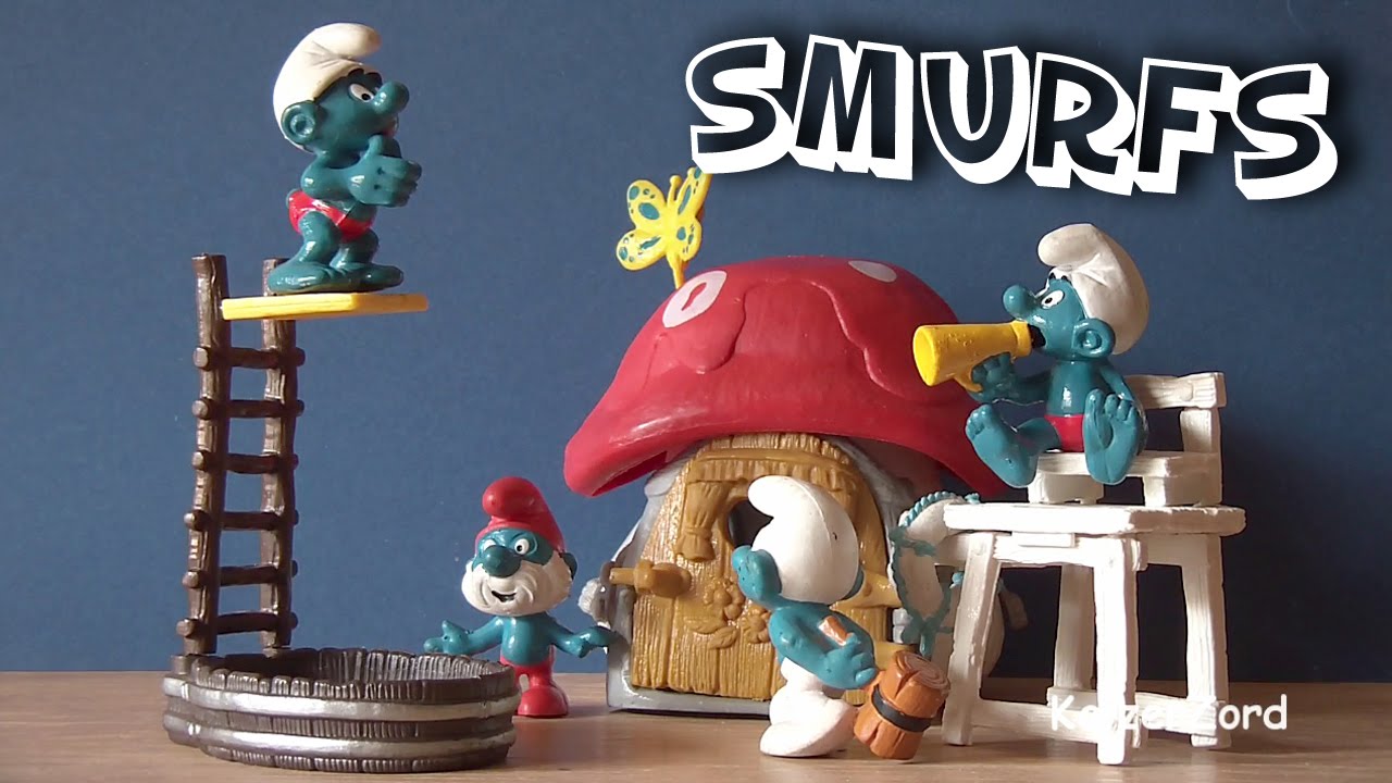 The Smurfs figurines  Vintage Smurf figures