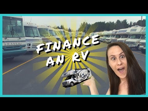 HOW TO FINANCE AN RV