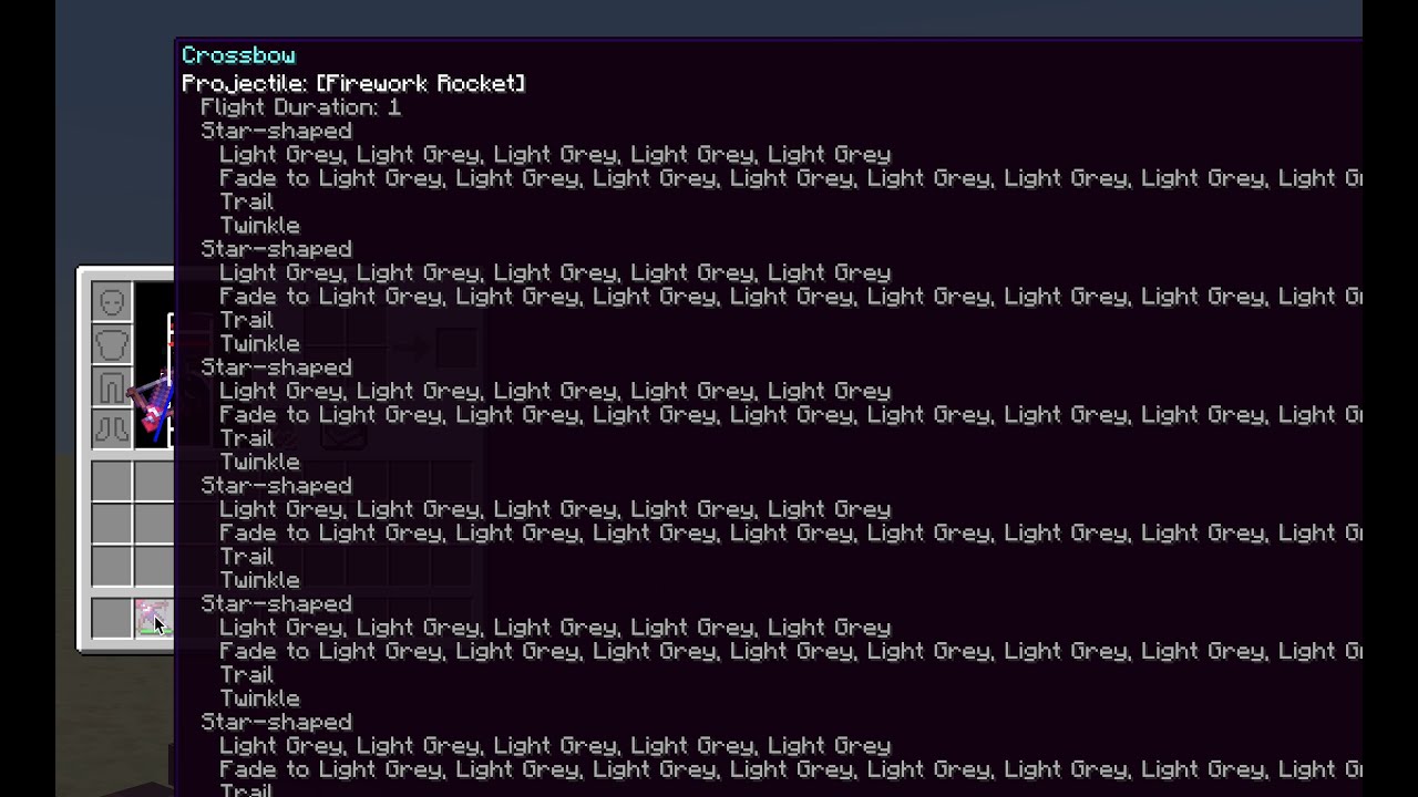 Largest Tooltip in Minecraft