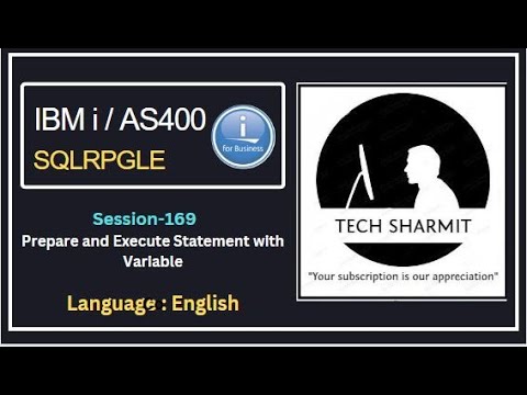 Dynamic Sql Query - Prepare and Execute Statement with Variable in IBMi DB2 | SQLRPGLE IBM