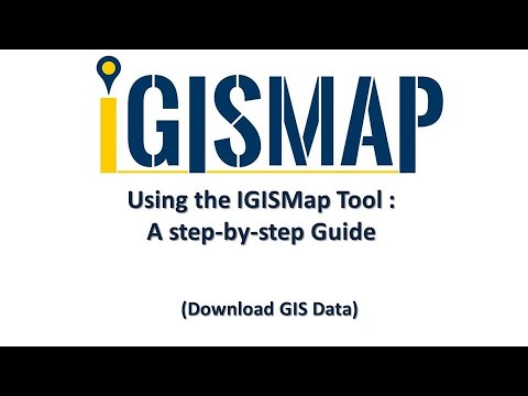 Download GIS Data Online From IGIS Map Tool