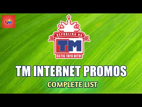 TM Internet Promos - Complete List (2020)