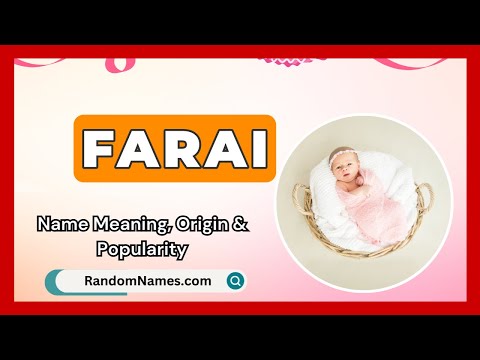 Farai - Baby Girl Name Meaning, Origin & Popularity - RandomNames.com