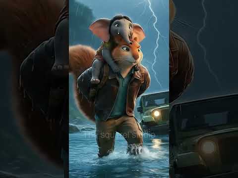 “Lost Baby Elephant-Human Hybrid Reunites with Her Mother | Emotional Jungle Story”