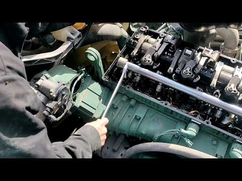 Volvo D13 Fuel Pressure Relief Valve and Fuel Pressure Sensor Location