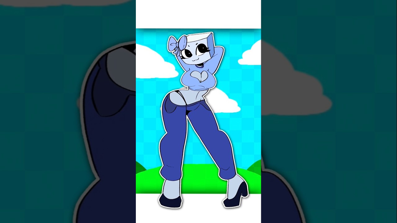 Incredibox Sprunki Iciella In My Style Transformation 🧊🎀#animation #meme