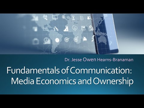 Media Economics Lecture Part 1: Media Ownership