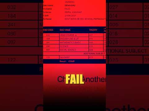 Who Will Fail In Cbse Class 10th Boards ? | Fail In class 10 Boards #cbseclass10 #cbse #boards