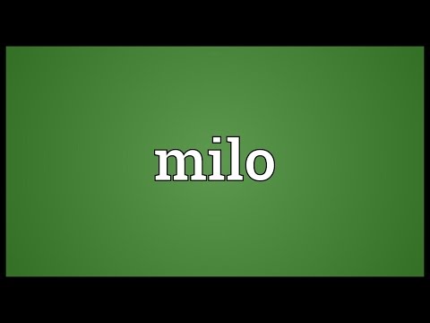 Milo Meaning