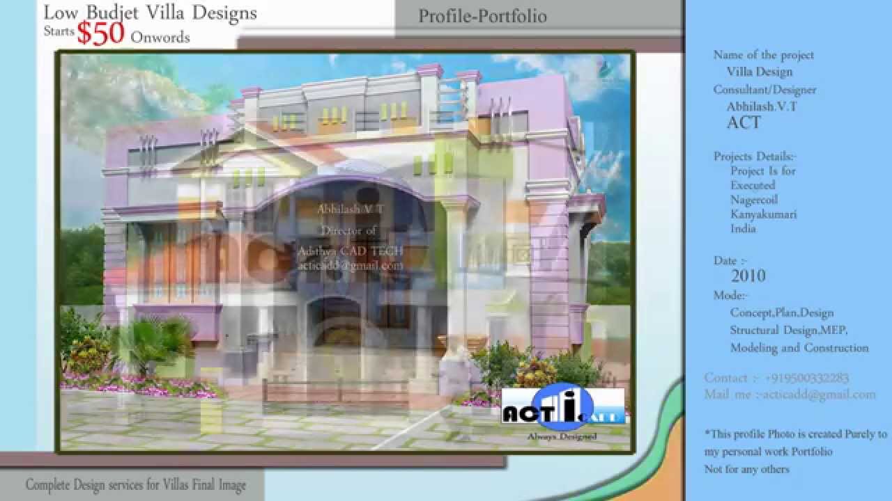 My Architectural work Samples