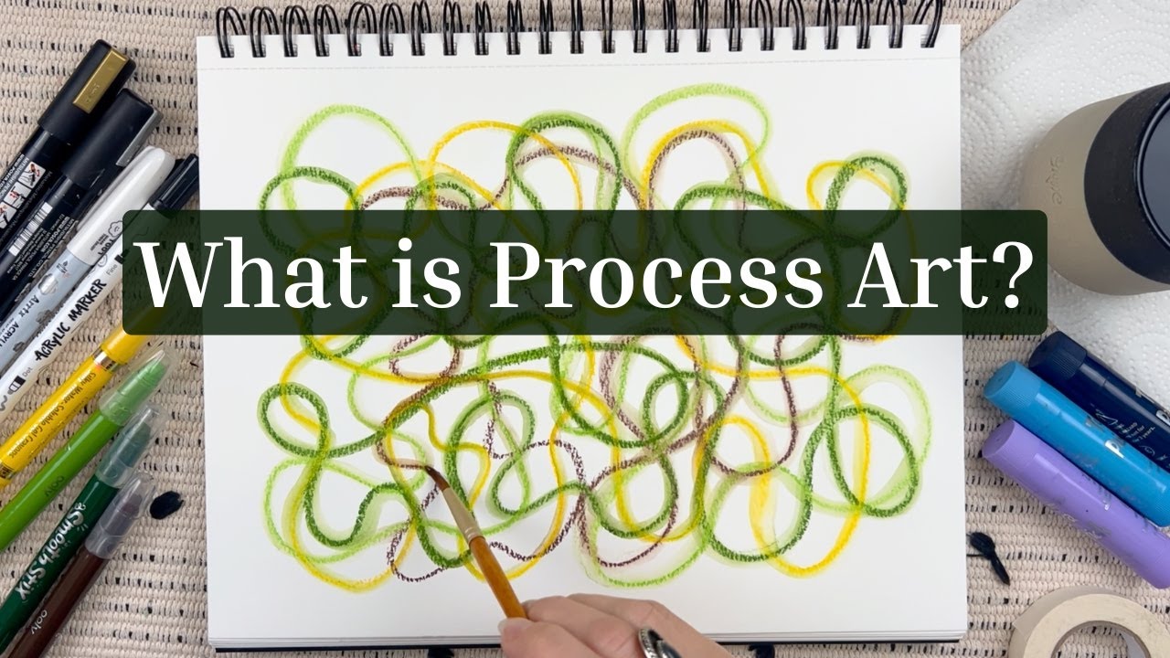 Process Art Explained by An Art Meditation Teacher | Let Go and Just Create