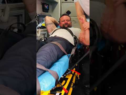 XDcuff Limb Restraint Deployment, stretcher integrated soft cuffs. For EMS providers.