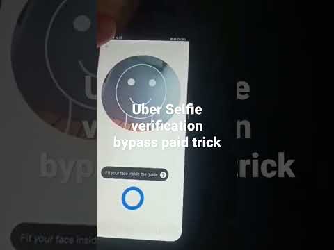Uber Selfie Verification trick