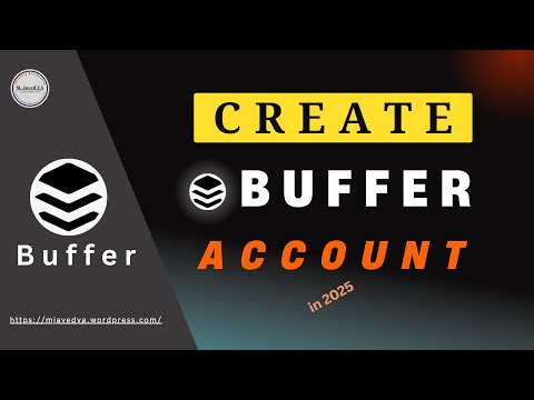 Create Buffer Account in 2025