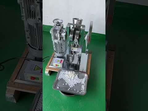 Single punch tablet making machine
