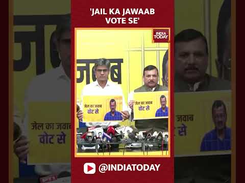 Aam Aadmi Party Launches 'Jail Ka Jawaab Vote Se' Campaign For Lok Sabha Elections 2024