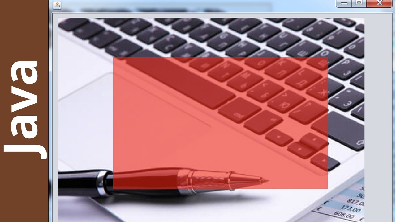 JAVA - How To Make Transparent Color In NetBeans [ with Source code ]