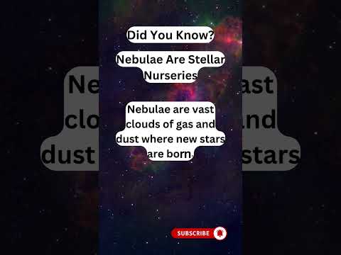 Nebulae Are Stellar Nurseries #Nebulae #StellarNurseries #StarFormation #spacefacts #facts #universe