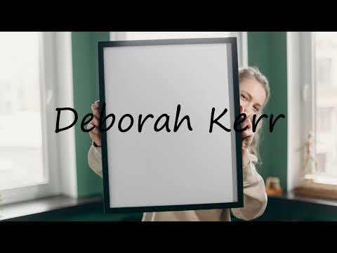 How to pronounce Deborah Kerr in English?