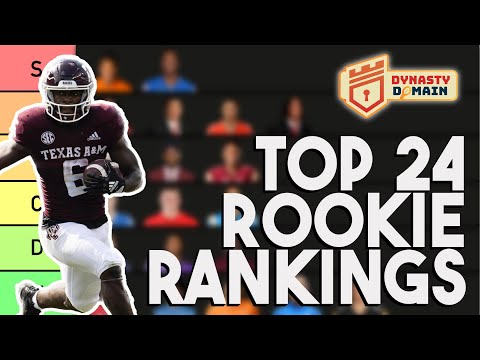 Top 24 ROOKIE Rankings And Tiers – POST-NFL DRAFT (Dynasty Fantasy Football 2023)