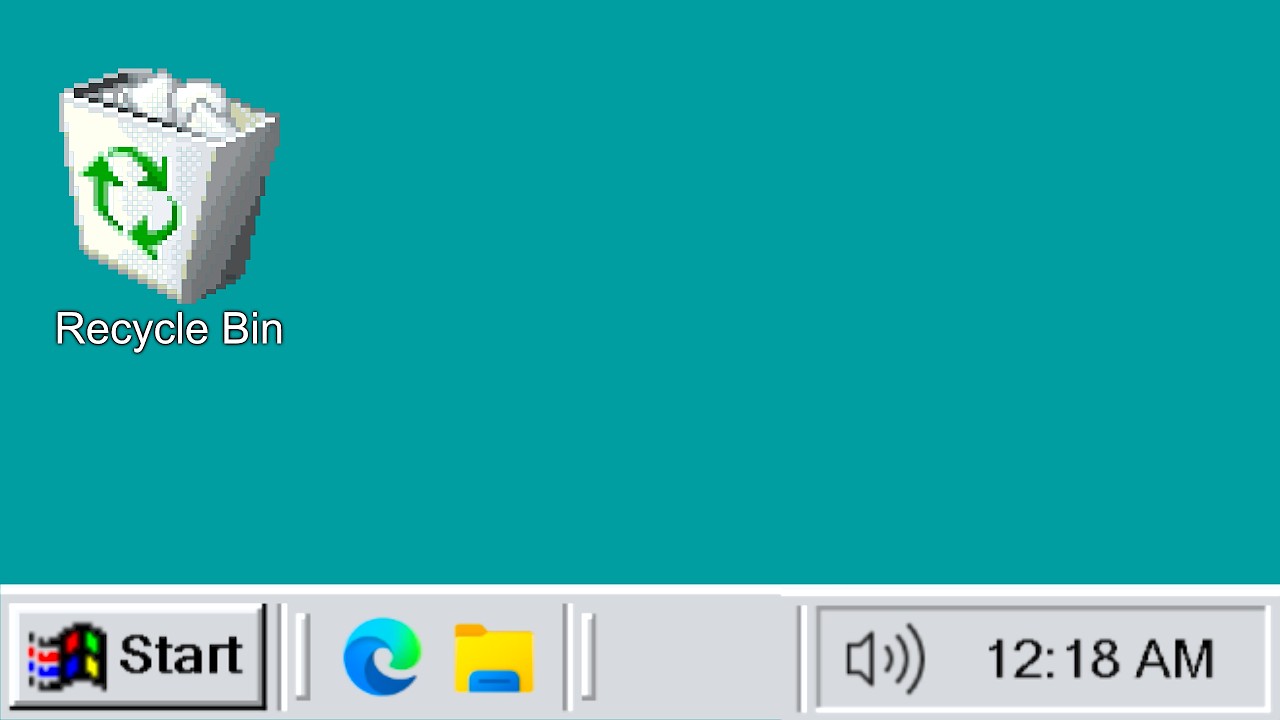 I Turned my Windows 11 into Windows 98