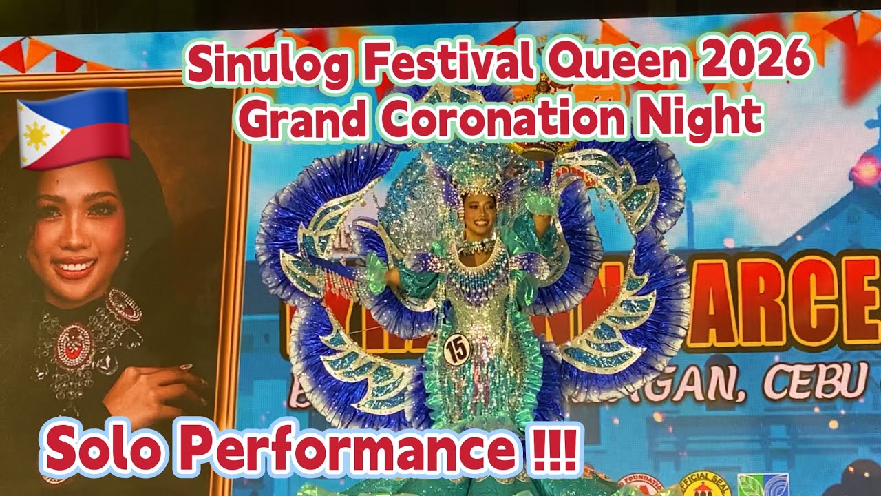 Sinulog Festival Queen 2026 SOLO PERFORMANCE @ Cebu City Festival Dance and Costume Parade 