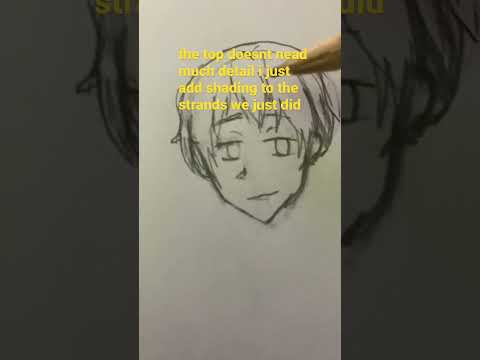 hair tutorial anime #anime #tutorial