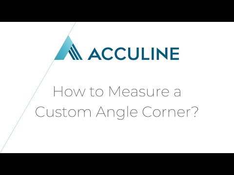 How to Measure a Custom Angle Corner