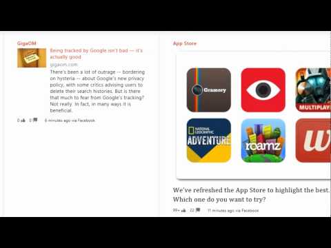 Windows 8 People App - For Facebook, Twitter, Live, etc