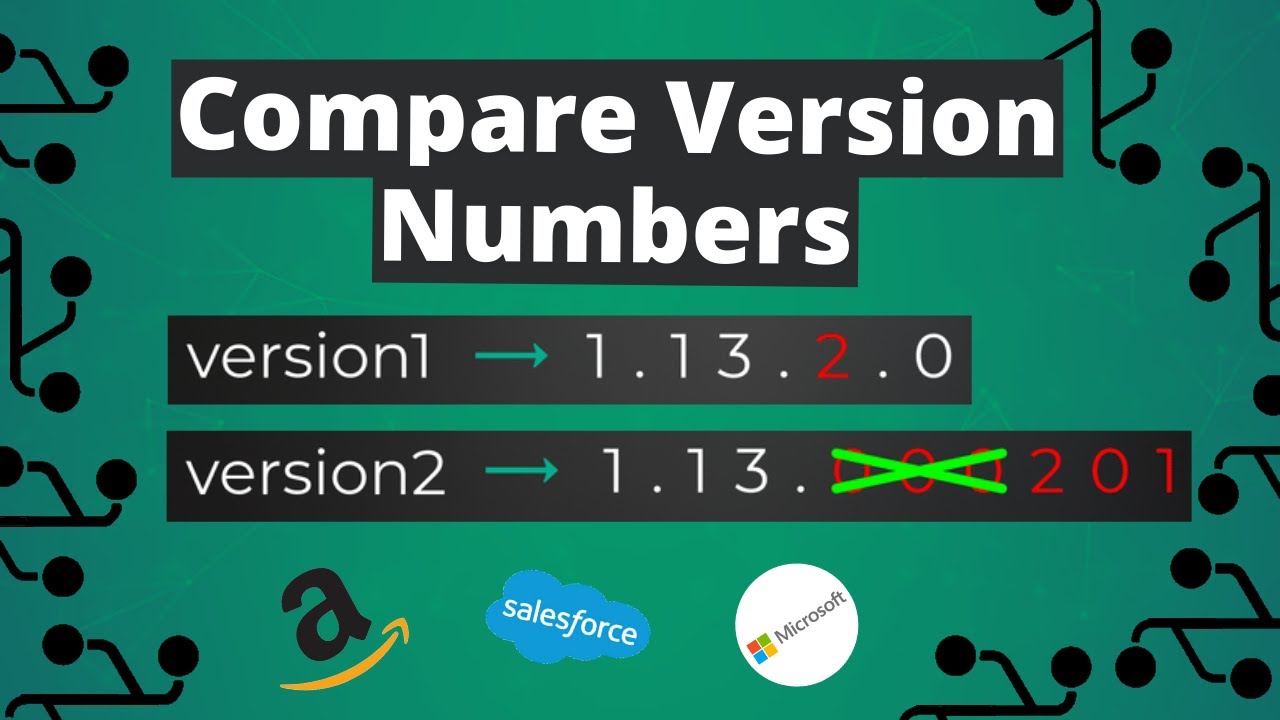 Compare Version Numbers | Two Pointer Approach | LeetCode
