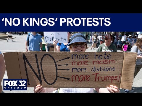No Kings Protests: Chicago, cities around US gear up for mass demonstrations