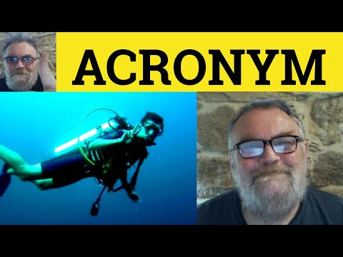 🔵 Acronym - Meaning - Acronym Defined - Initialism Definition - Acronyms Initialisms