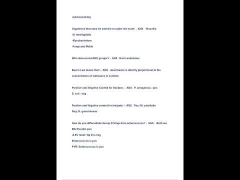 MLS ASCP Certification QUESTIONS & ANSWERS 2023 A+ GRADED 100% VERIFIED