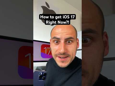 Get iOS 17 on iPhone Right Now?!