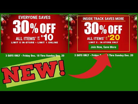 New Coupon! 30% off EVERYTHING at Harbor Freight $20 or Less!!!!
