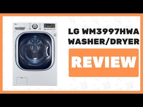 LG WM3997HWA REVIEW 🎉 LG Ventless Washer Dryer Combo